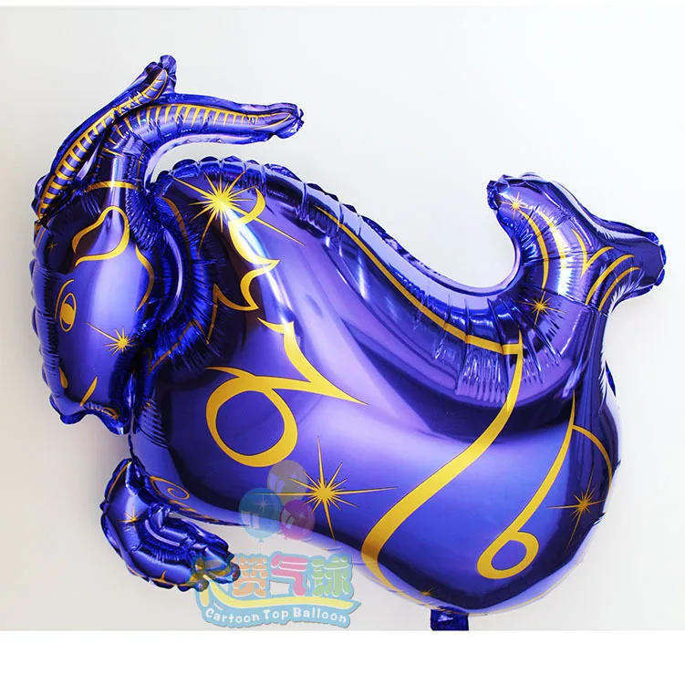 2015 NEW arrival Constellation foil balloons 1pc/lot Aries balao animal ...