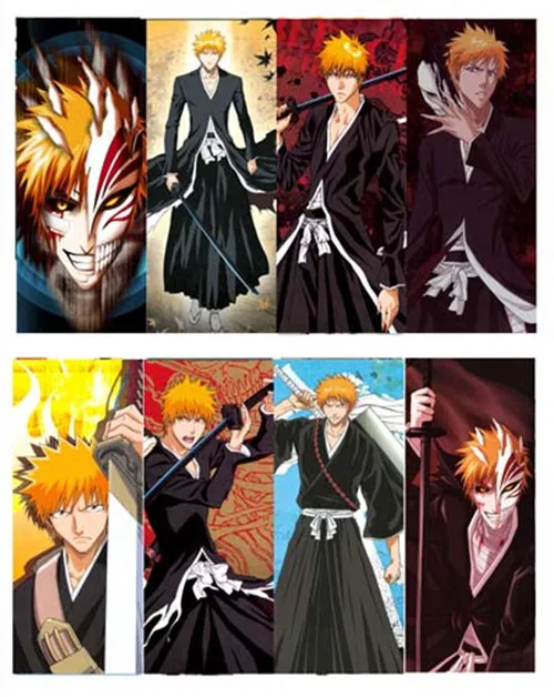 Anime BLEACH Kurosaki Ichigo Ishida Uryuu Inoue Orihime High Quality ...