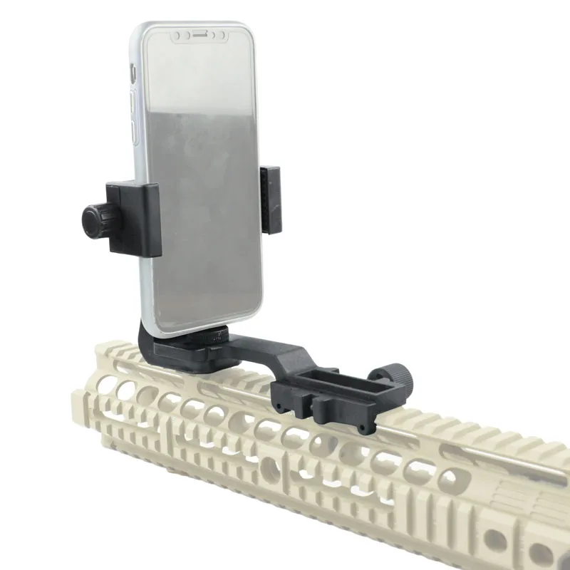 New Mobile Phone Holder Rail Mount Fit 20 Mm Picatinny Rail For Mobile ...