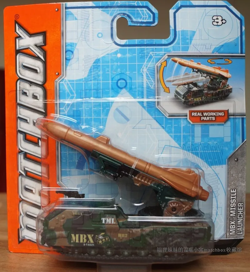 [Matchbox] Real Working # edition, Missile Launcher , Tank Model Toy ...