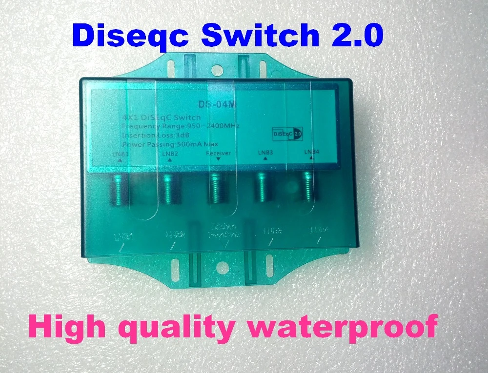 STRONG SRT4X1 DiSEqC Switch Satellites FTA TV LNB Switch For Satellite ...