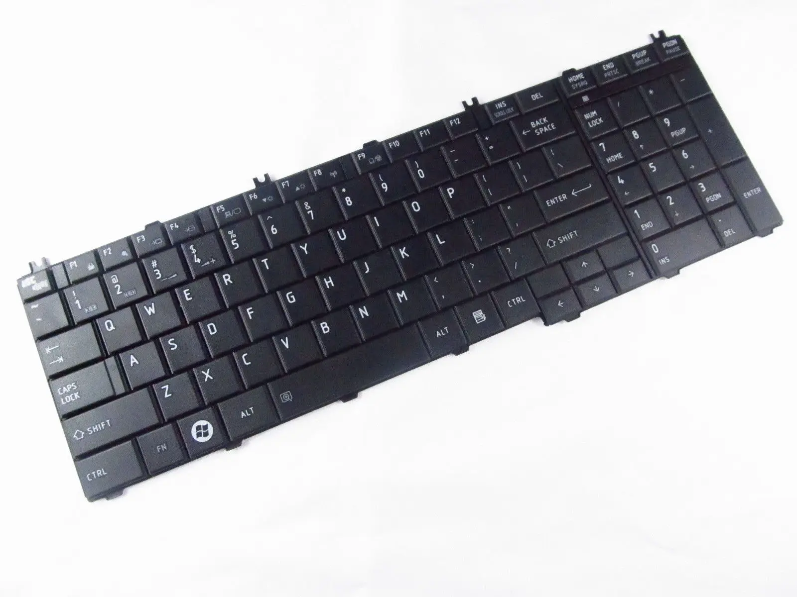 Novo oem genuíno para toshiba satélite c650 c650d eua teclado do ...