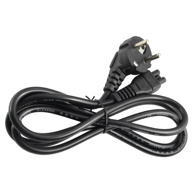 High Quality 1pcs 5ft C5 Cloverleaf Lead To Eu 2 Pin Ac Eu Plug Power ...