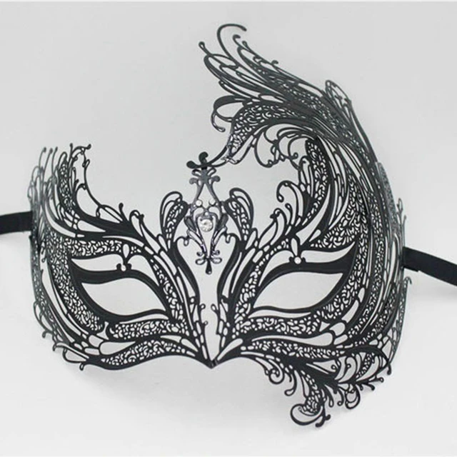 Silver And Red Masquerade Masks For Prom