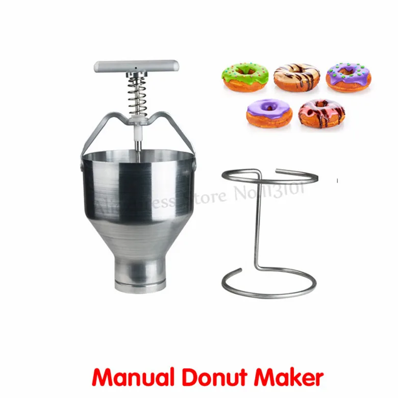Stainless Steel Doughnut Machine Hand Operation Donut Producer Small ...