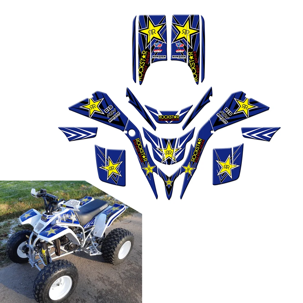 New Style Rockstar Decals Stickers Graphics For Yamaha Blaster 200 ...