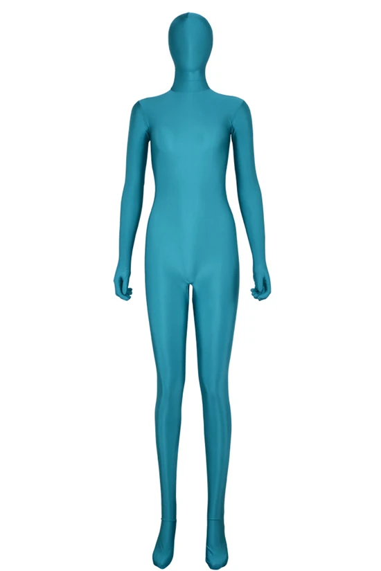 (fzs038) Lycra Full Body Zentai Suit Custome For Halloween Unisex ...