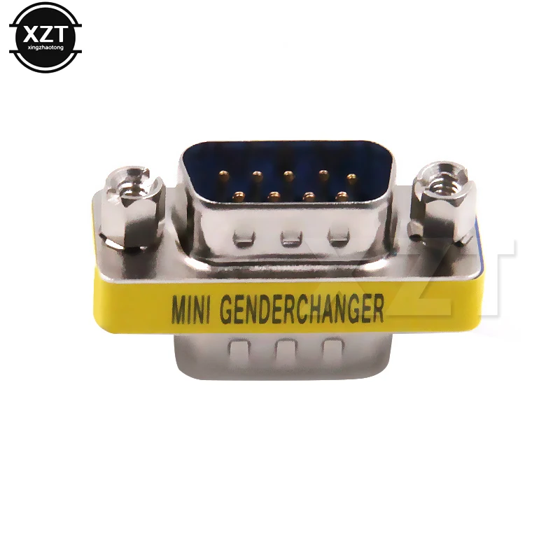 10pcs Db9 Male To Male Serial Port Adapter Serial Port Cable Male ...