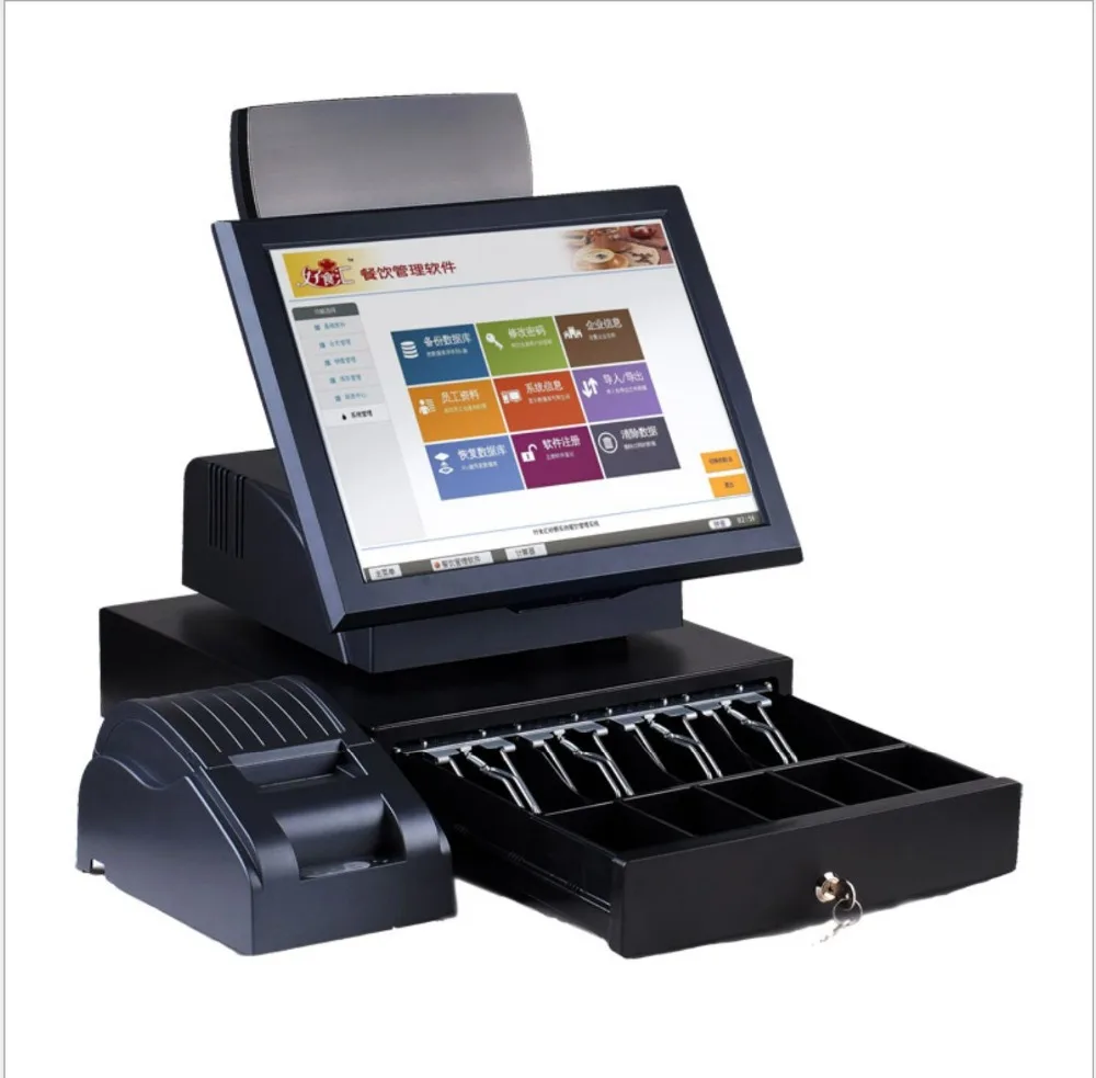 15 Inch Pos All In One With Resistive Touchscreen POS all In One all 15 Inch Pos All In One With Resistive Touchscreen POS all In One all