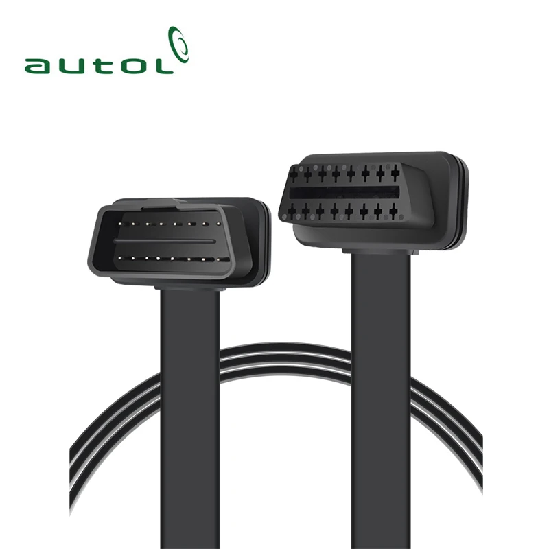 High quality ELM327 OBD2 16Pin Extension Cable 30CM/100CM Diagnostic ...