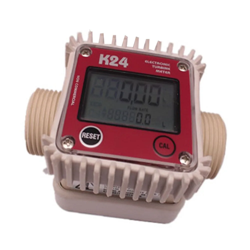 Flowmeter Digital turbine flow meter / methanol diesel petrol chemical ...