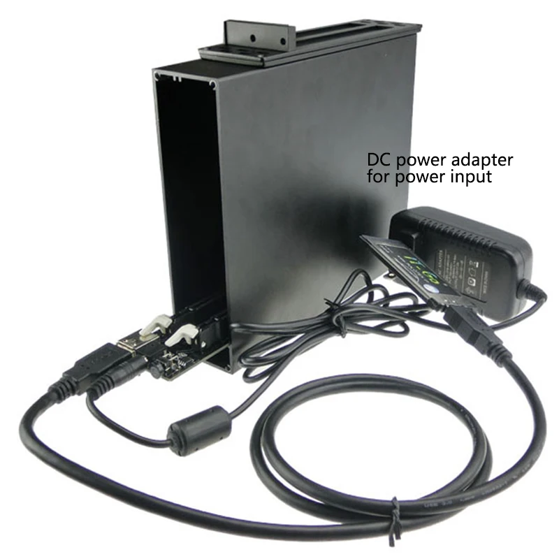 Expresscard 34mm Express card To 2 PCIe x16 slots adapter connect PCI ...