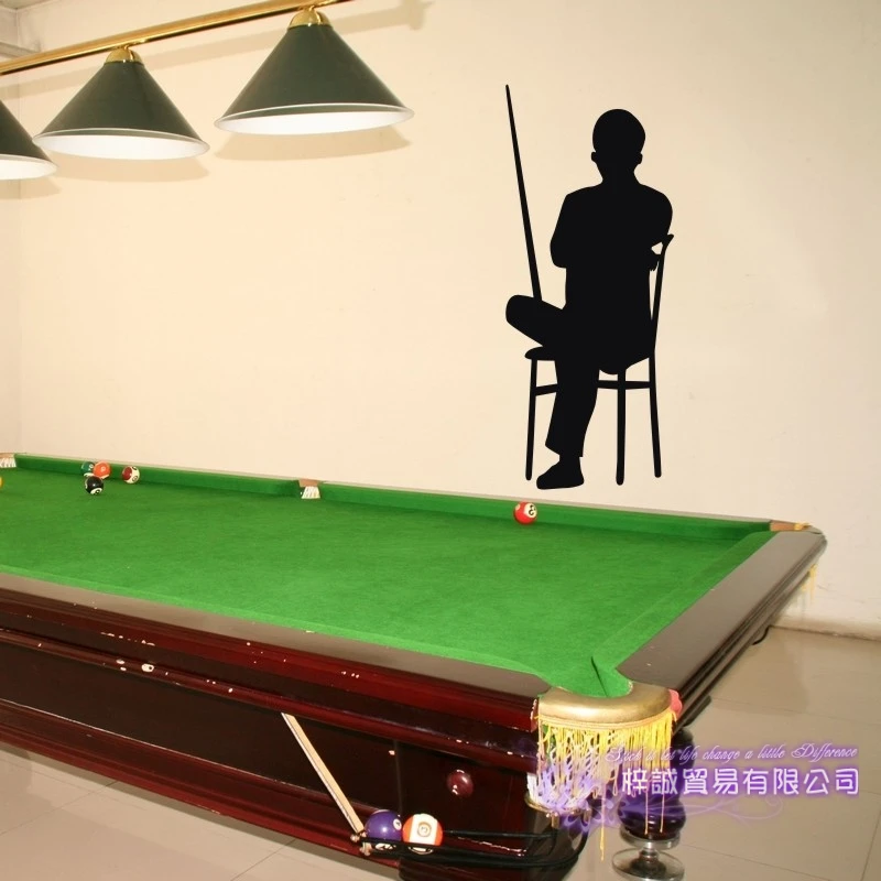 Billiards-Wall-Sticker-Snooker-Decal-Posters-Vinyl-Decor-Mural-Car ...