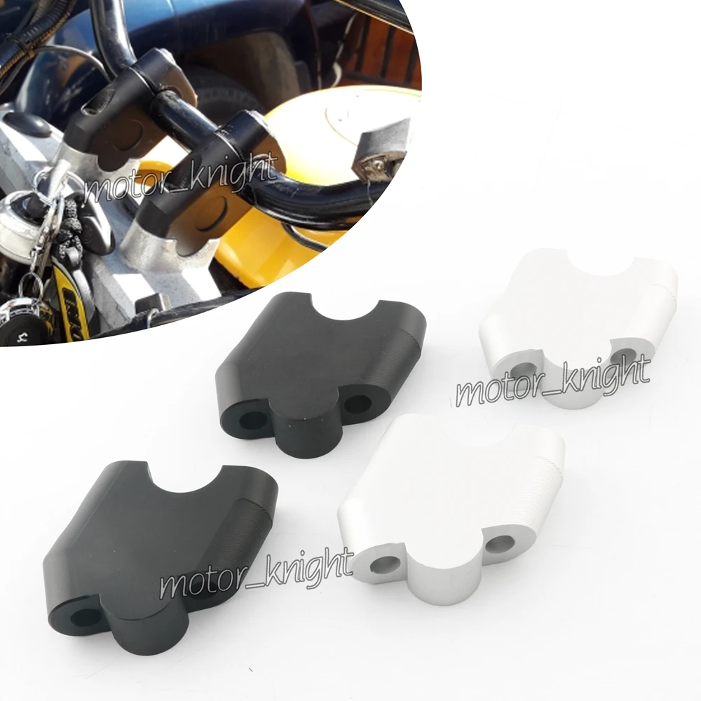 Motorbike-Handle-Bar-Clamp-Extend-Handlebar-Riser-Kits-For-SUZUKI-GSF ...