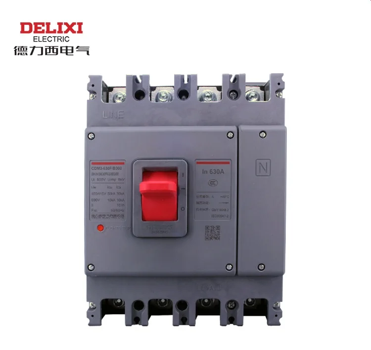 DELIXI CDM1/CDM3 4 P 315A 400A 500A 630A สวิทช์, circuit breaker ...