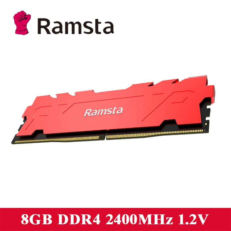 Ramsta Rams Ddr4 4g8gb16gb Desktop Ddr4 Memory Frequency 2133mhz2400mhz Voltage 12v Ram
