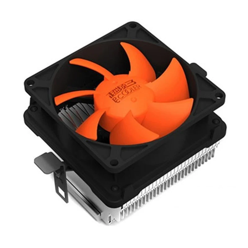 Super Silent Cold Wind Aluminium CPU Cooling Fan Computer PC Cooler ...