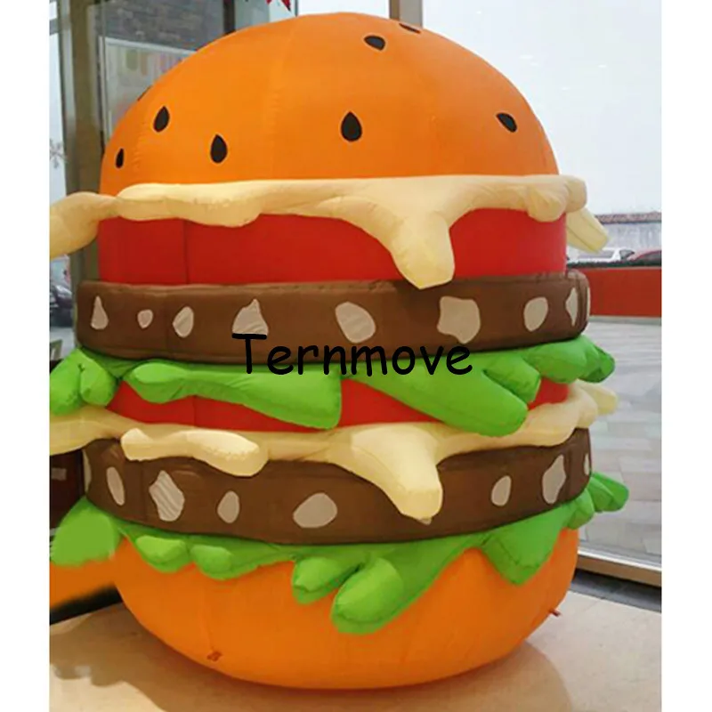 Inflatable Food Model,giant Inflatable Hamburger Replica For ...