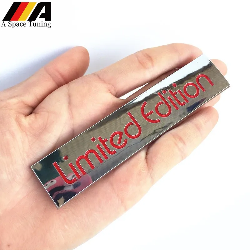 3D Limited Edition Chrom Emblem Abzeichen Auto Auto Aufkleber Motorrad ...