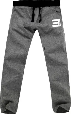 Men women hip hop swag sweatpants eminem capital E print pants plus ...