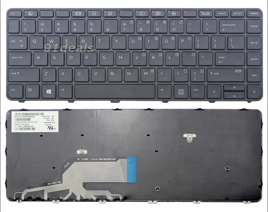 New Laptop keyboard for HP Probook 640 G2 645 G2 series QWERTY US ...