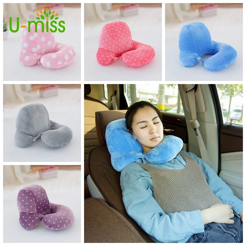 U Miss Travel Pillows Neck For Sleeping Office Sitting Sleeper Car U