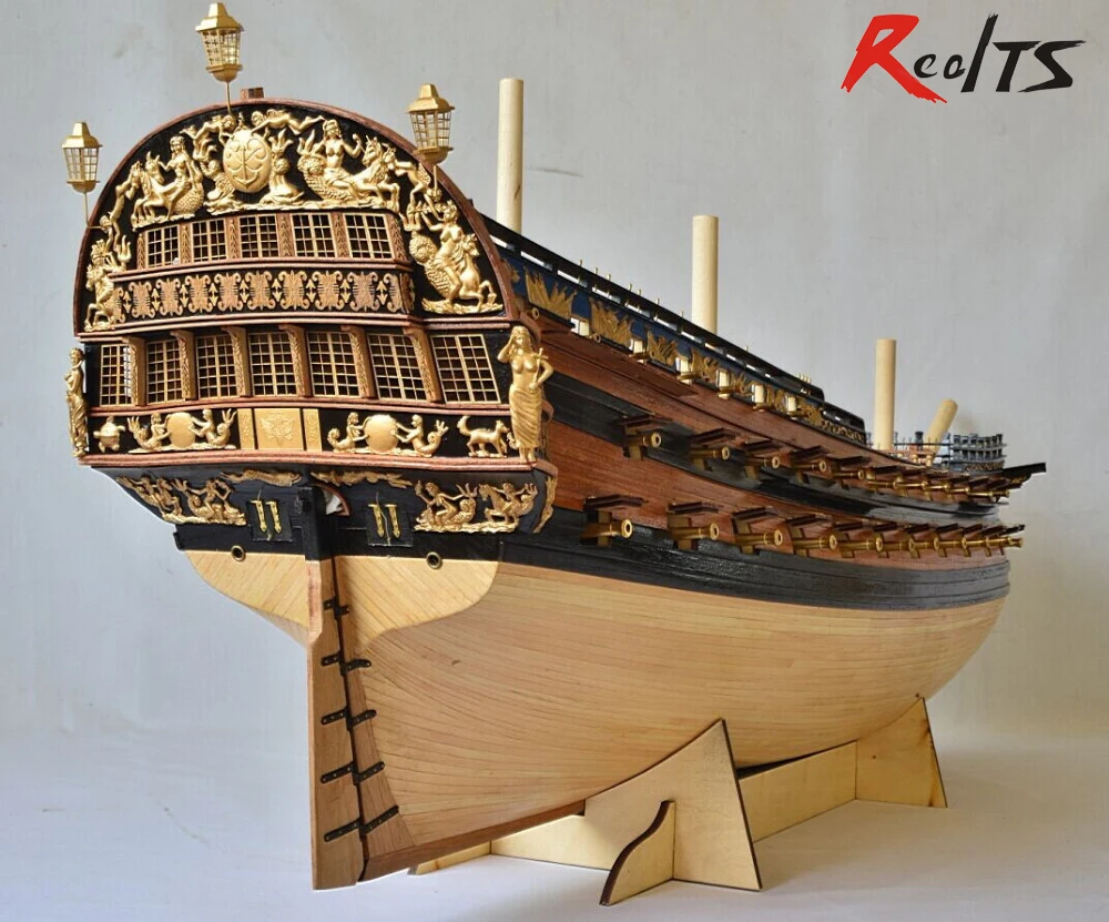 New-Edition-Flagship-Peter-The-Ingermanland-1715-Modelship-Kit-collect ...