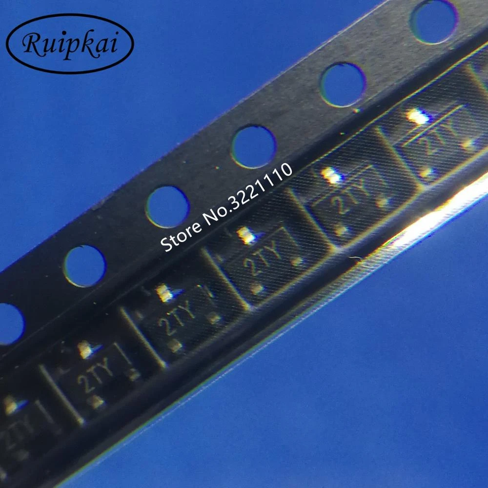 100PCS MMBT8550 SOT 23 MARKING :2TY 2N8550 S8550 PNP Silicon Epitaxial Planar Transistor SMD ...