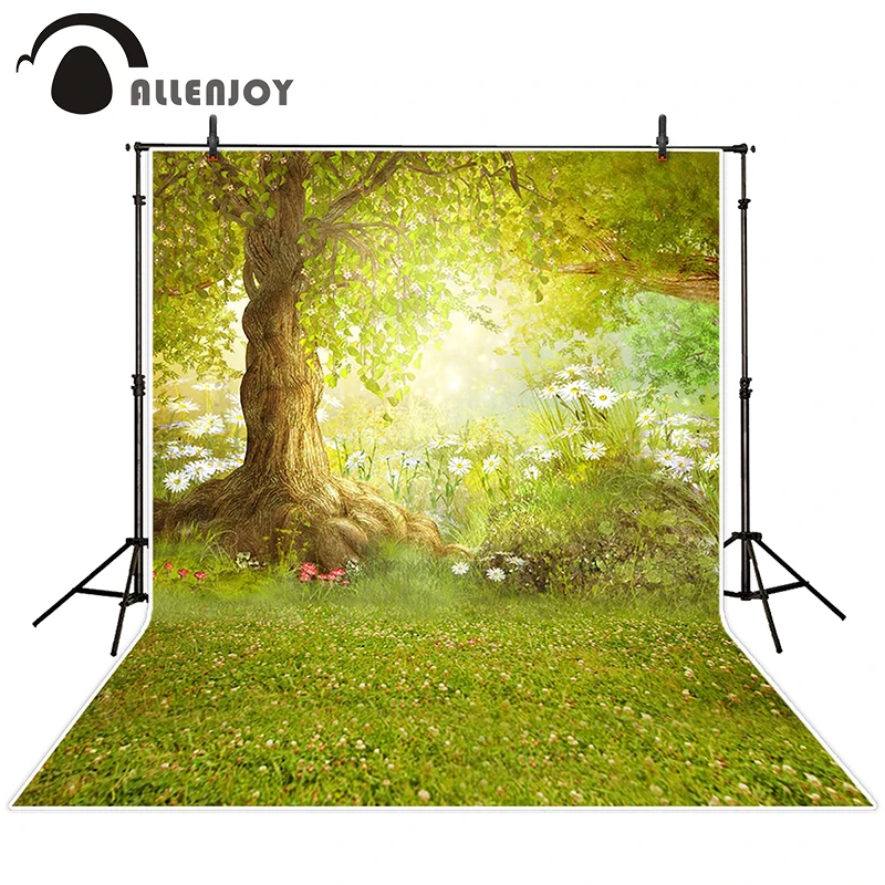 Big Discount Allenjoy latar belakang fotografi hutan Padang bunga ...