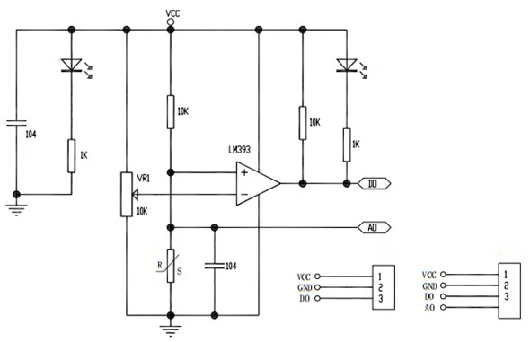 HR202 습도 센서 모듈 -3.3V/5V (HR202 Humidity Sensor Module -3.3V/5V) : 네이버 블로그
