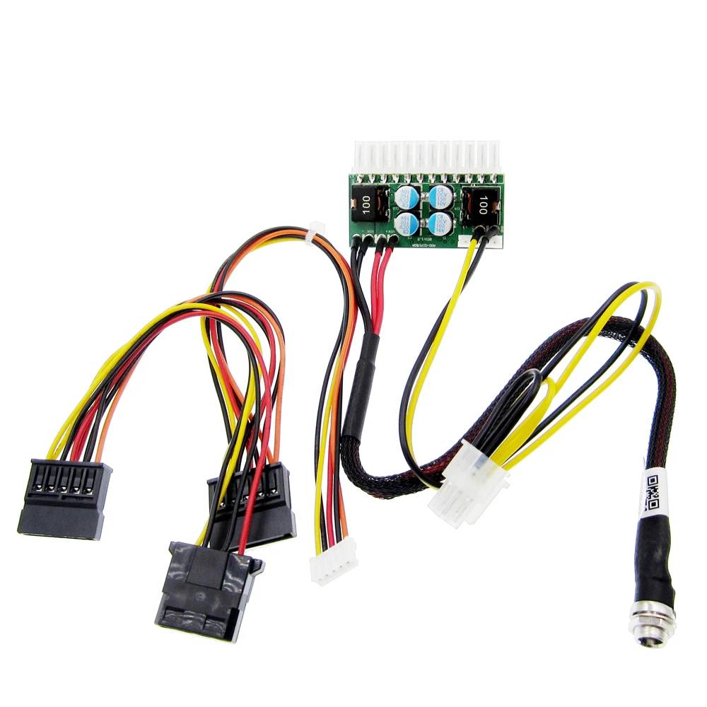 PCI E 6pin Input DC ATX 250W 24pin Power Supply Module Swithc Pico PSU ...
