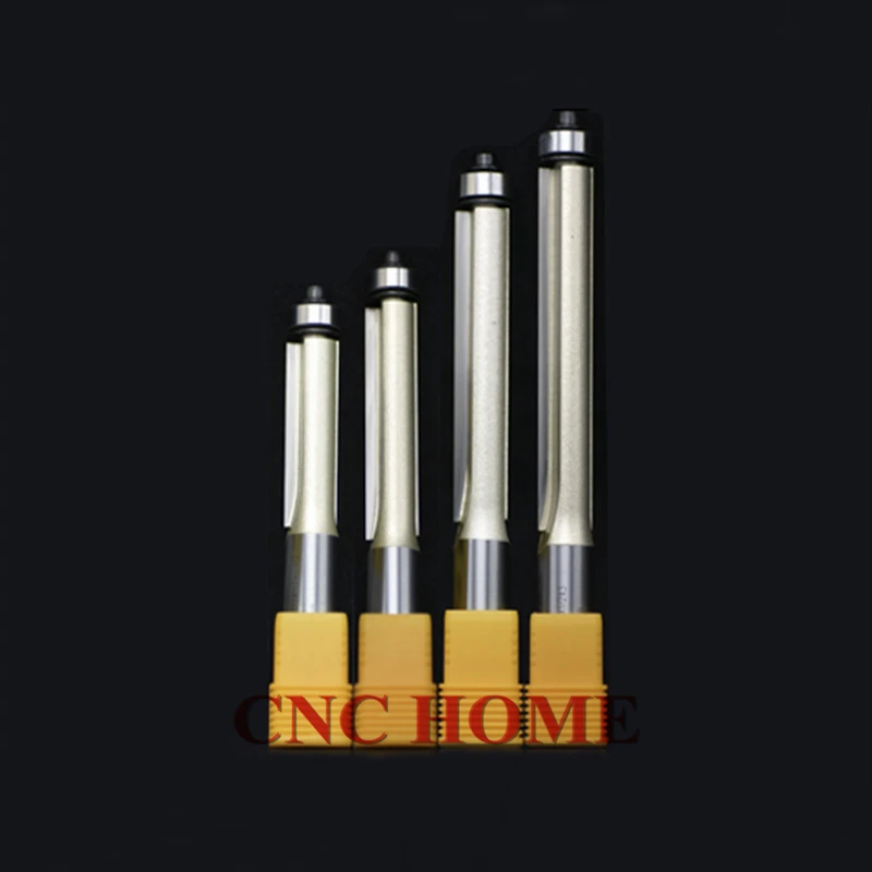 Arden 12.7mm 1/2" Shank Lengthen Straight Flush Trim Router Bit with ...