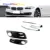 4Pcs Set For BMW F10 F11 520i 525d 528i 535i 535iX 550i x4 Bumper Fog ...