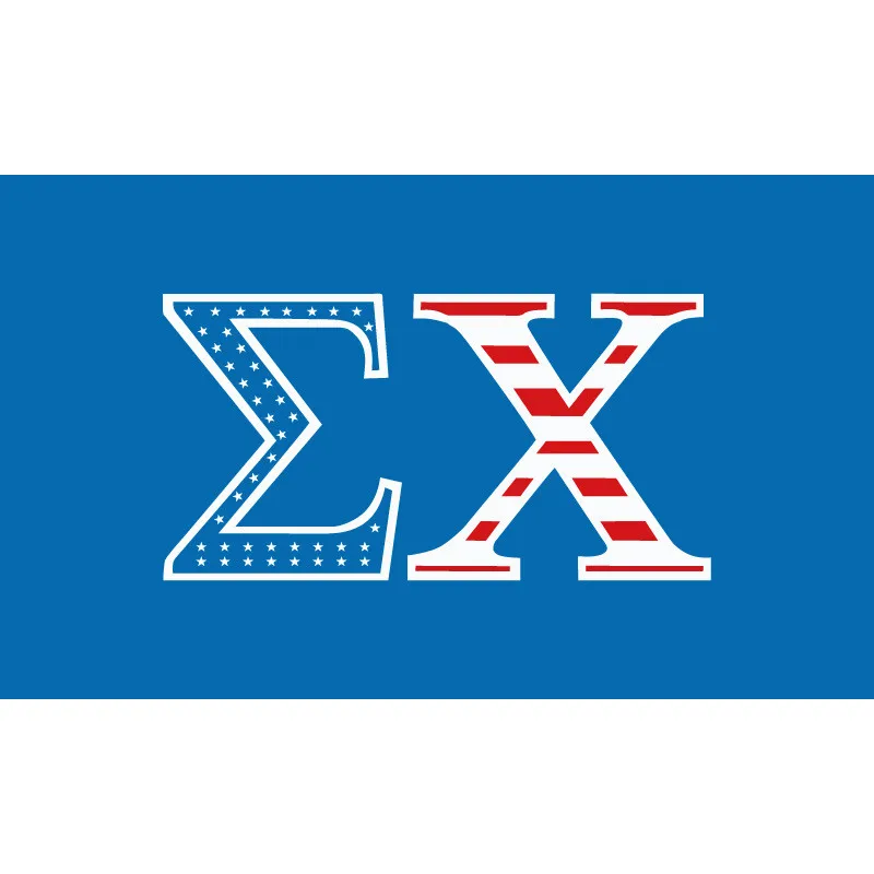 Sigma Chi Us Style College Fraternity Official Licensed Flag 3ft5ft Size 90150cm 6090cm For