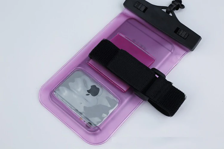 wholesale 350 pcs free shipping PVC waterproof arm band mobile phone ...