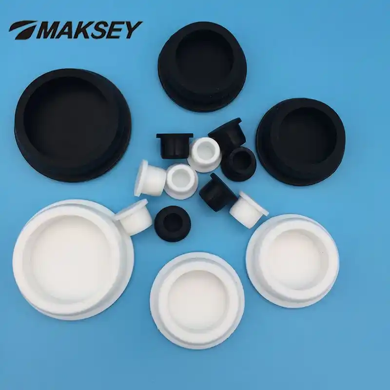 MAKSEY Silicone rubber Stoppers Plastic Plug 10mm 11mm 12mm 13mm 14mm ...