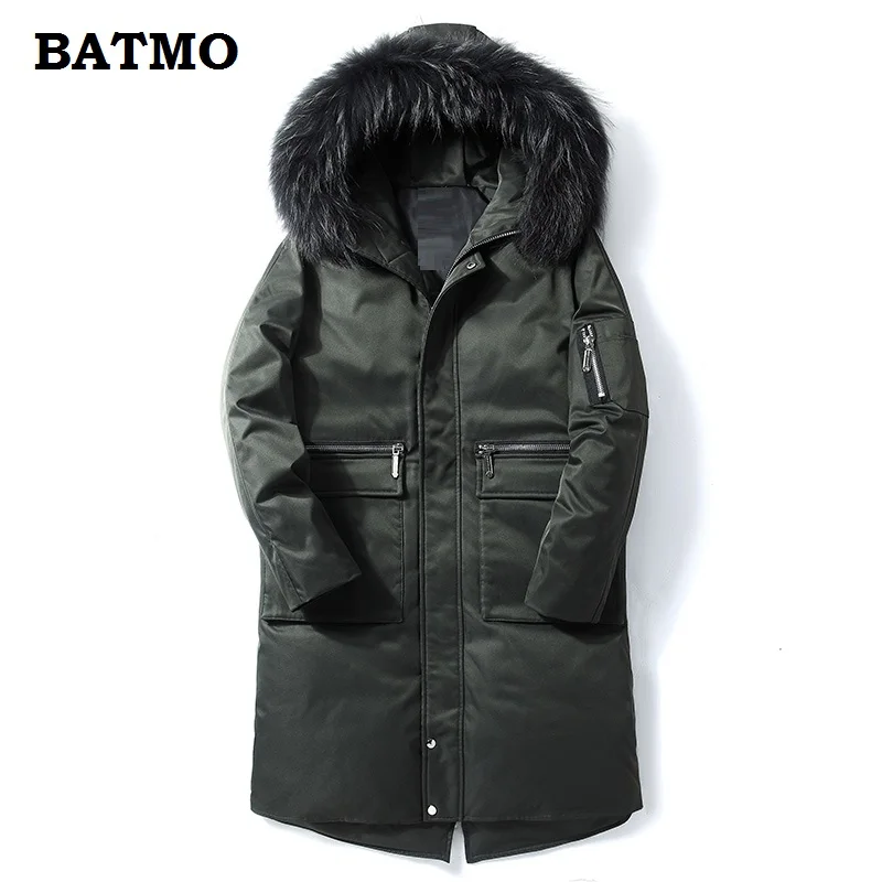 BATMO 2018 nueva llegada invierno alta calidad cálido 80% pato blanco ...