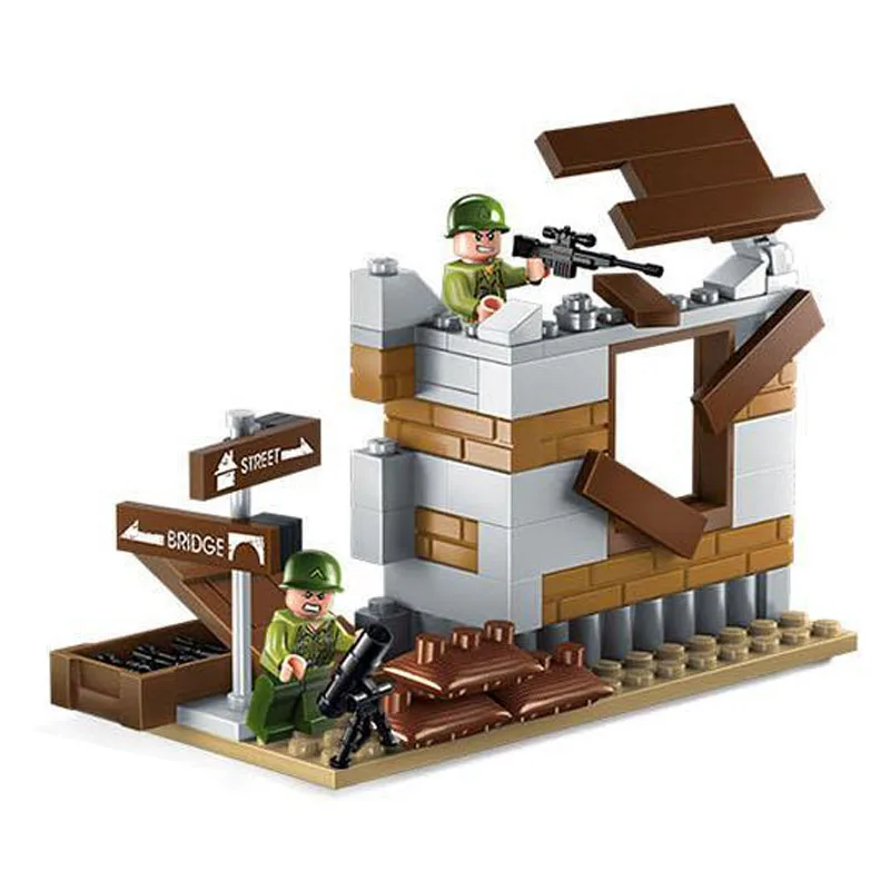 World War II Classic/Tiger Tank/Mortar/Military Fighter Figures ...