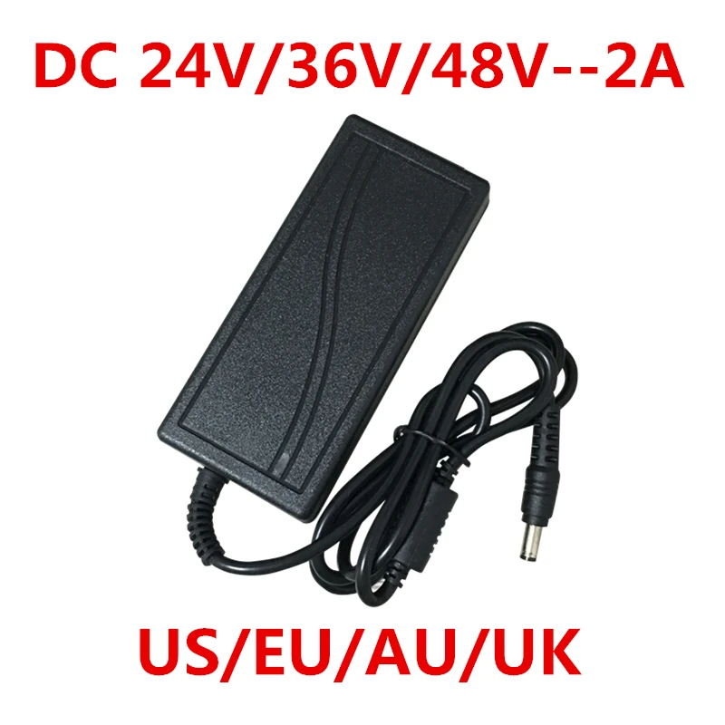 1pcs AC 100-240V to DC 24V 36V 48V 2A 2000MA Power Adapter Supply ...
