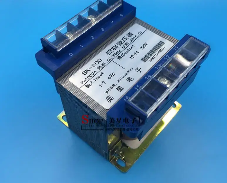 220v 0.9a Transformer 440v Input Isolation Transformer 200va Control ...