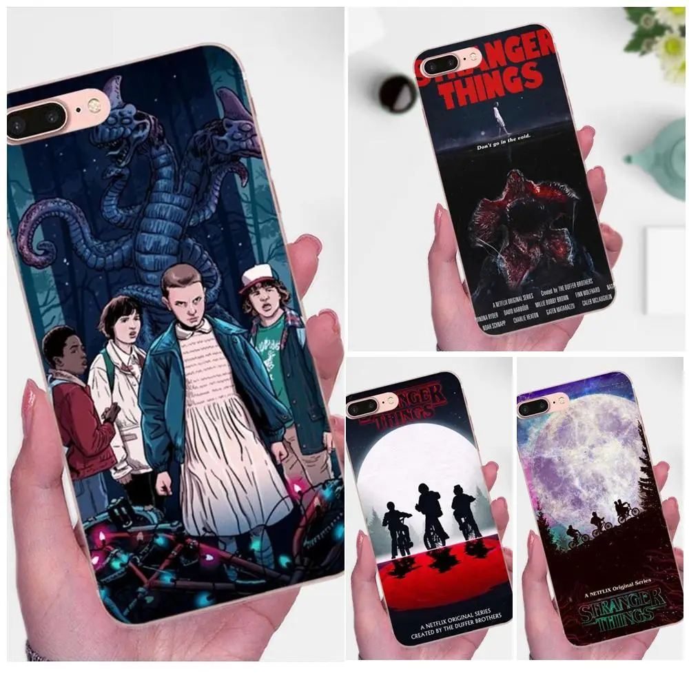 Stranger Things funda rígida para teléfono Galaxy, Series, J1, J2, J3 ...