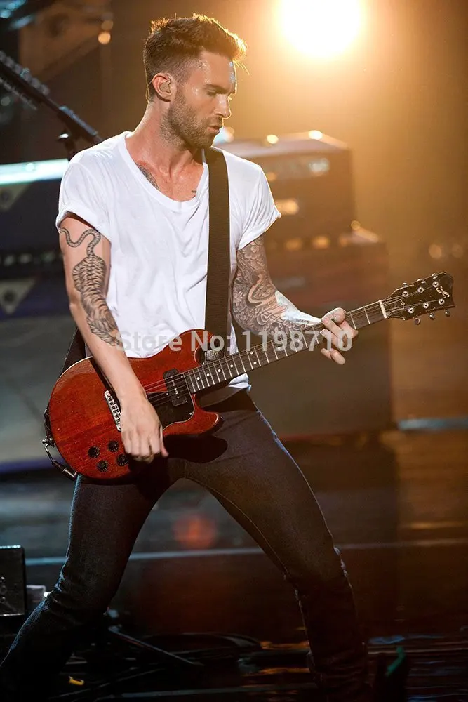 Maroon 5 singer Adam Levine Art Poster Print 20X30 "Wall Sticker Free ...