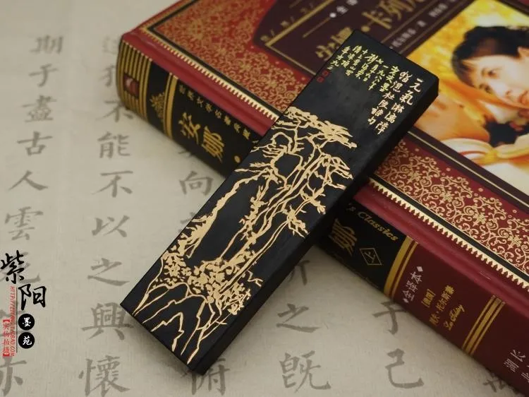 Pierre d'encre,Bâton d'encre traditionnelle chinoise,solide,pour la ...