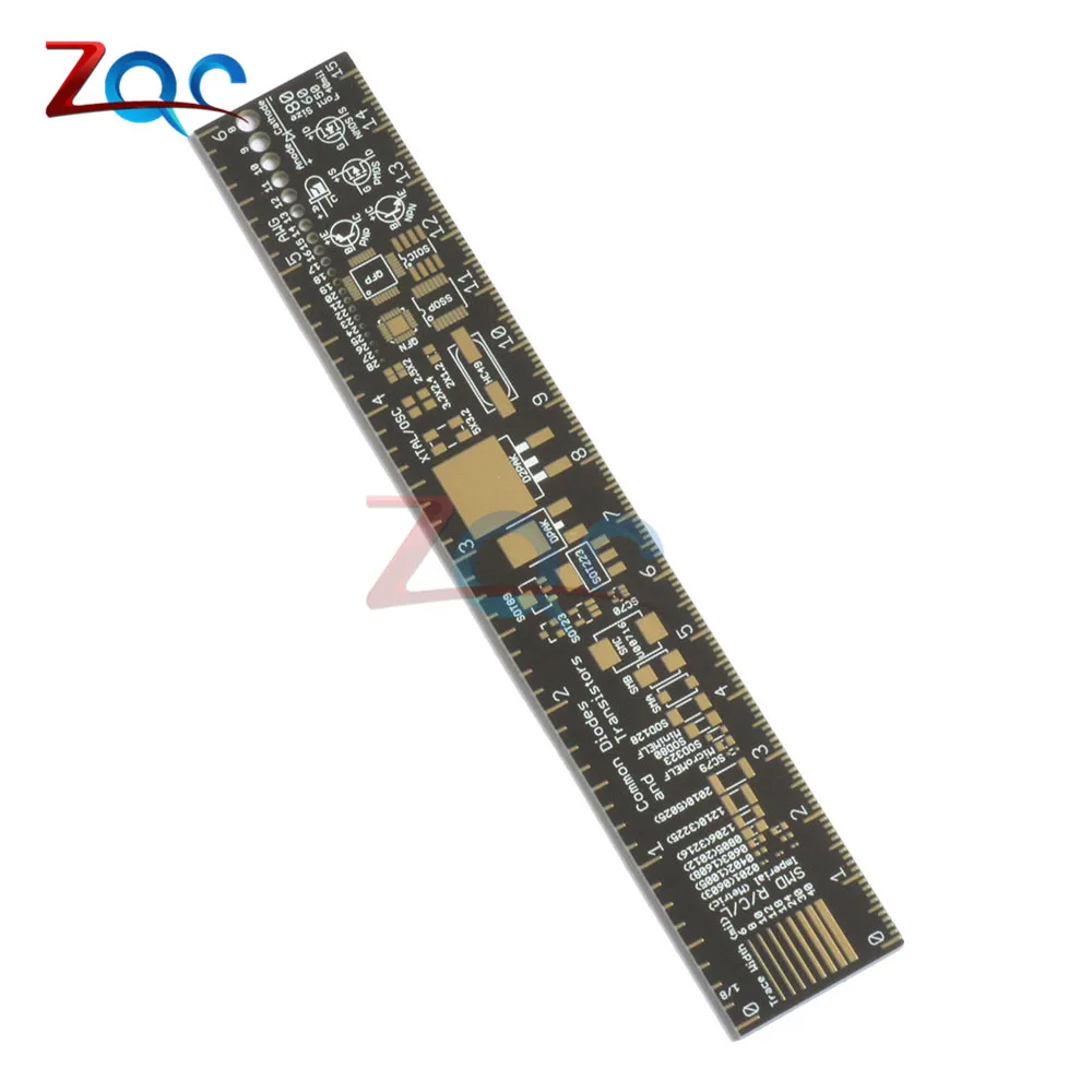 15cm Pcb Reference Ruler V2 - 6" Pcb Packaging Units For Arduino ...