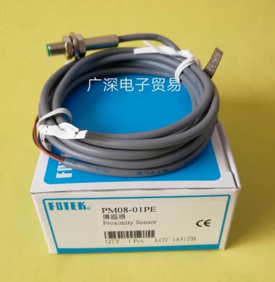 PM08 01PE PM08 01NE FOTEK Proximity Switch Sensor 100% Original New ...