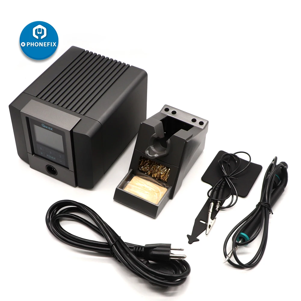 Original QUICK TS1200A 120W high-power lead-free soldering station with ...