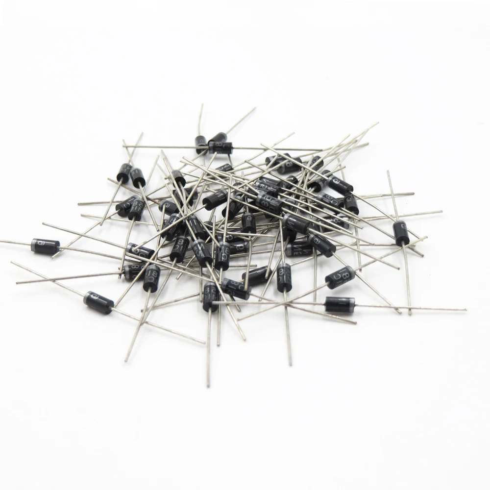 20pcs x 1N5819 Diode 1A 40V MIC schottky barrier diodes 45mm*0.6mm for ...