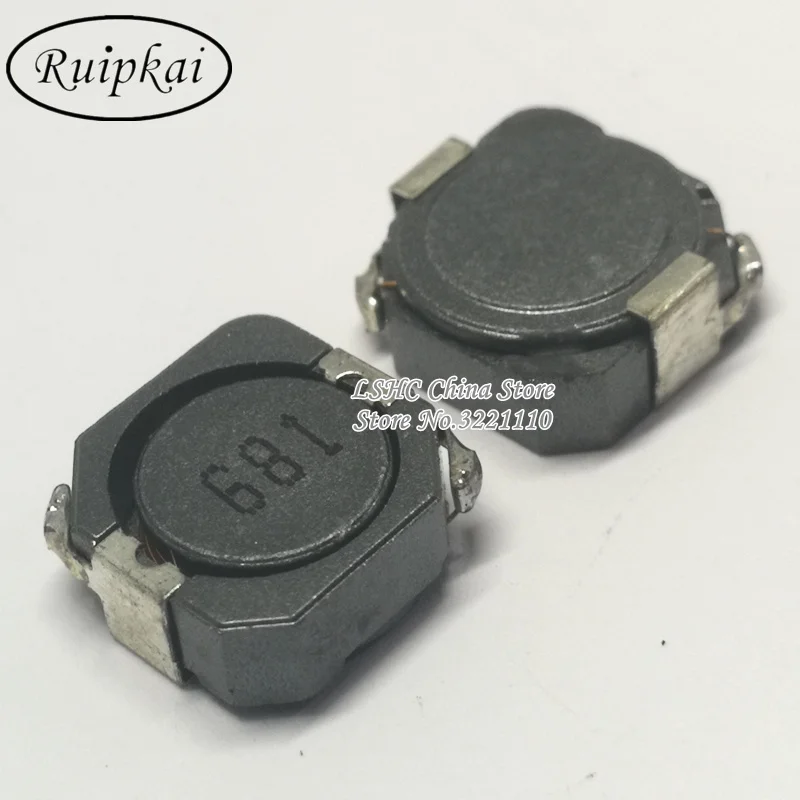 10pcs 10X10X4 390UH 470UH 680UH 820UH 1000UH 1MH 391 471 681 821 102 10 ...