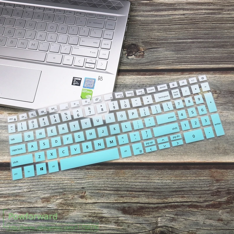 Silicone-Laptop-Keyboard-Cover-skin-Protector-For-15-6-Dell-Inspiron-15 ...