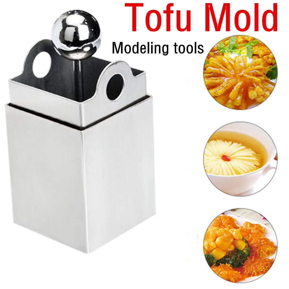 New Arrival Stainless steel Tofu Maker Press Mold Kit Modeling Tools ...